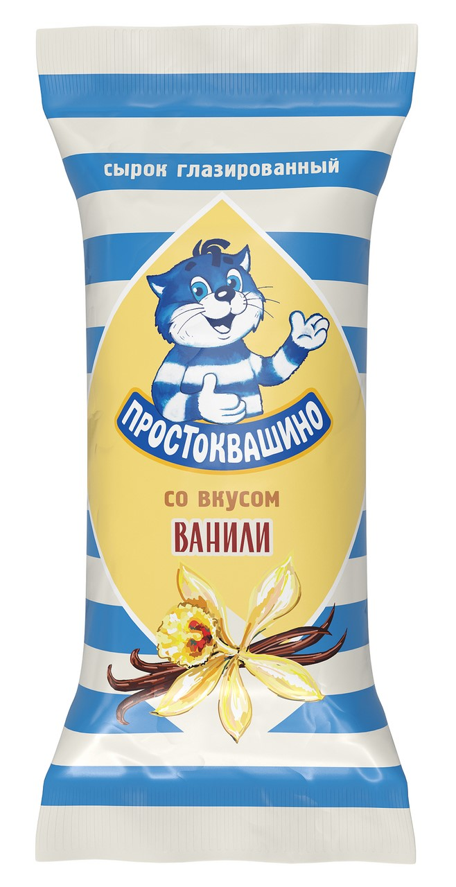 Сырок Простоквашино с ванилью глазированный 23%, 40г купить с доставкой ...