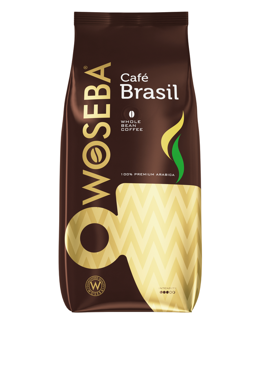 Кофе Woseba Cafe Brasil в зернах, 1кг купить с доставкой на дом, цены в ...