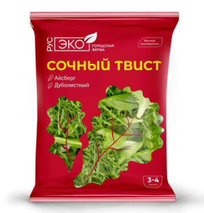 Микс салатов РусЭко Сочный твист, 75г купить с доставкой на дом, цены в ...