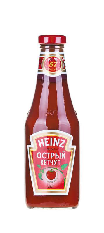 Кетчуп HEINZ острый, 855 г купить с доставкой на дом, цены в интернет ...