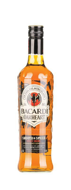 Ром BACARDI OAK HEART в в п/у+ст, 0,7л купить по выгодной цене ...
