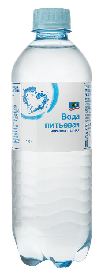 aro Вода природная питьевая негазированная, 500мл купить с доставкой на ...