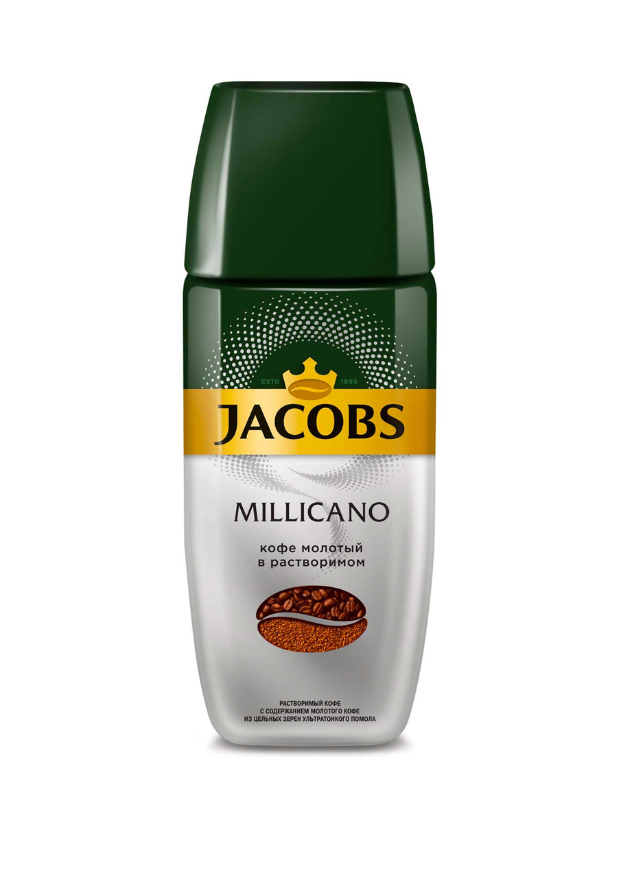 Кофе молотый в растворимом JACOBS MONARCH millicano, 95г купить с ...