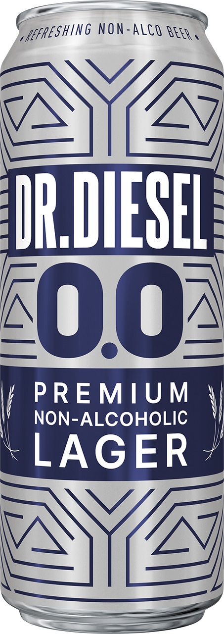 Пиво Doctor Diesel Премиум лагер светлое безалкогольное, 0.43л купить ...