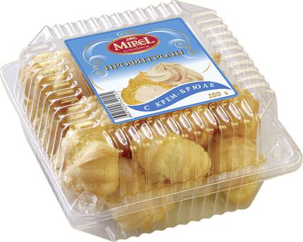 Профитроли MIREL с Крем-Брюле, 180г купить с доставкой на дом, цены в ...