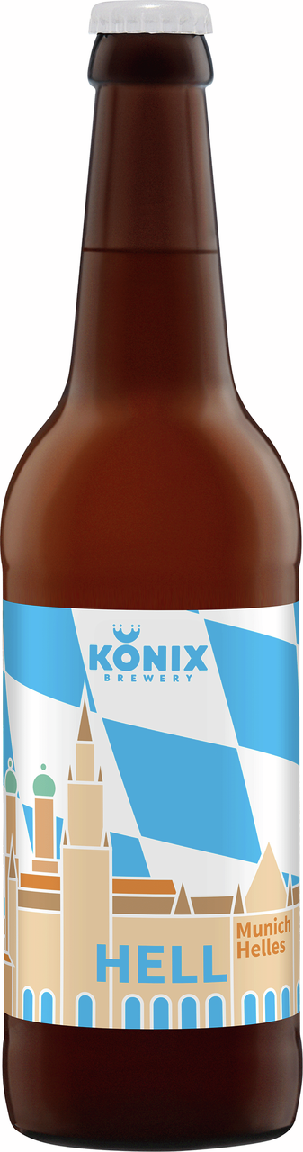 Пиво Konix Brewery Munich Helles, 0.5л купить по выгодной цене ...