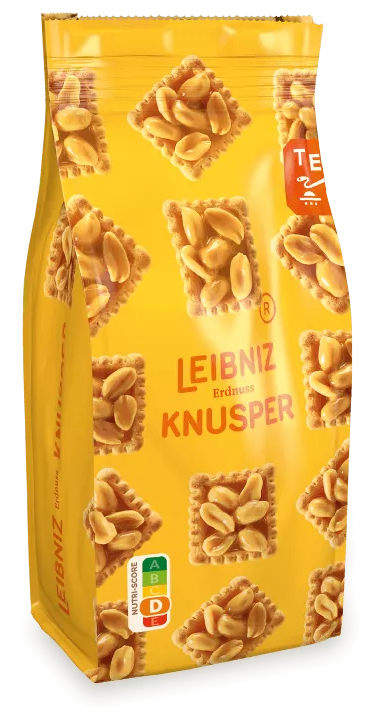 Печенье Leibniz хрустящее с арахисом в карамели, 175г купить с ...