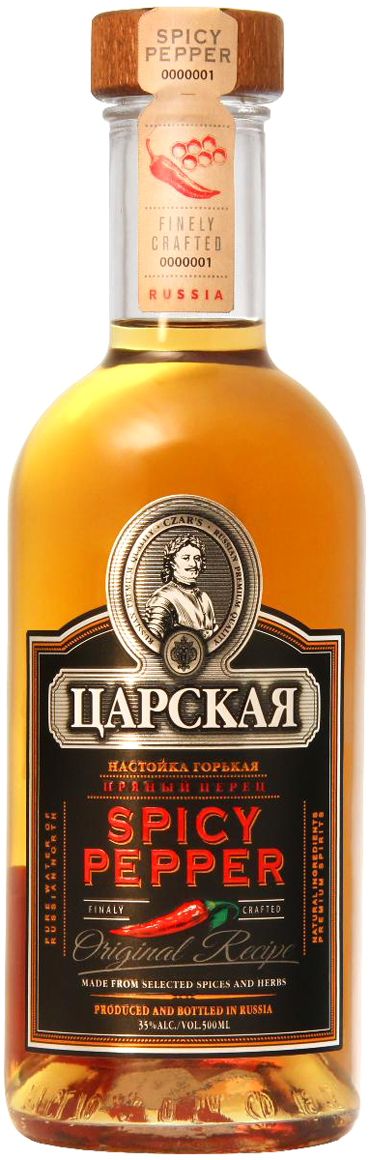 Настойка Царская пряный перец, 0.5л купить по выгодной цене, самовывоз ...
