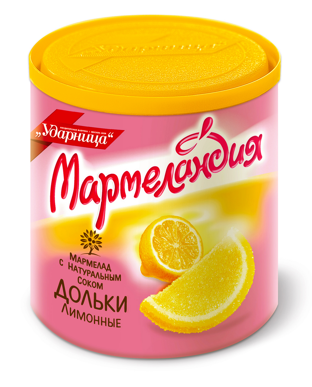 Мармелад Ударница Мармеландия Лимонные дольки, 250г х 2 шт купить с ...