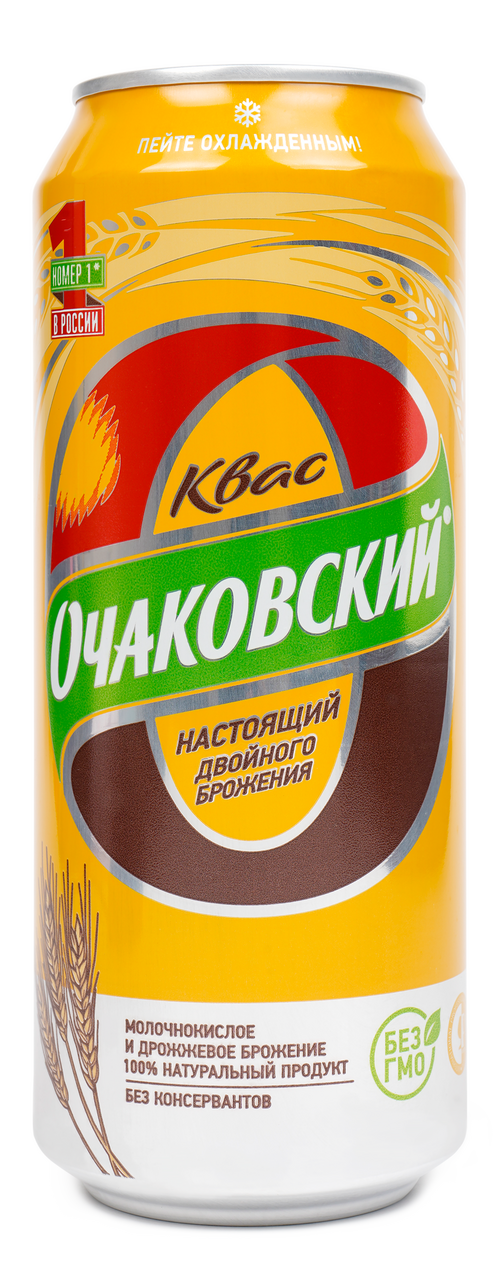 Квас Очаковский двойного брожения, 500мл х 6 шт купить с доставкой на ...