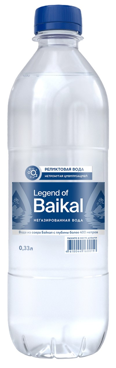 Вода Legend of Baikal питьевая негазированная, 330мл купить с доставкой ...