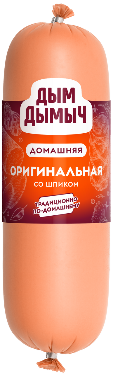 Колбаса Дым Дымыч Оригинальная со шпиком вареная, ~1.5кг купить с ...