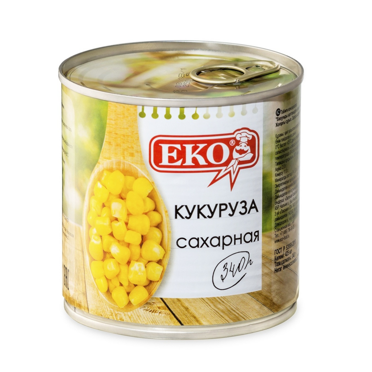 Кукуруза ЕКО, 340 г купить с доставкой на дом, цены в интернет-магазине