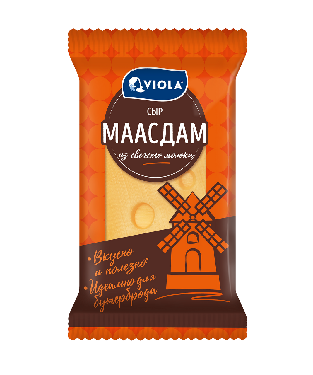Сыр Маасдам Viola кусок 45 180г купить с доставкой на дом цены в