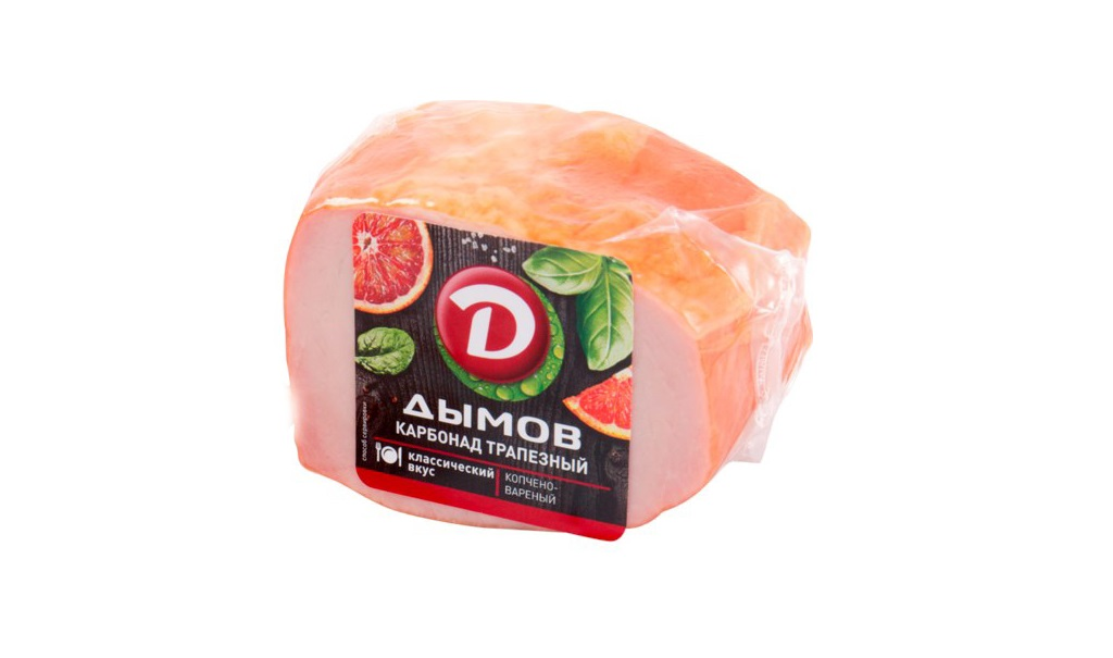 Карбонад Дымов Трапезный варено-копченый купить с доставкой на дом ...
