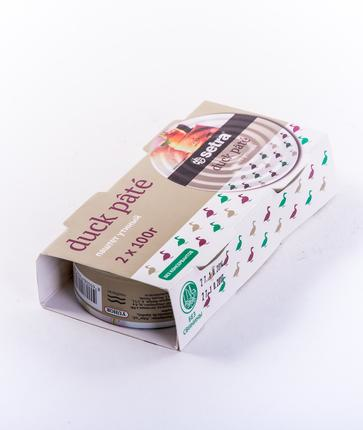 Паштет утиный Setra, 100г купить с доставкой на дом, цены в интернет ...