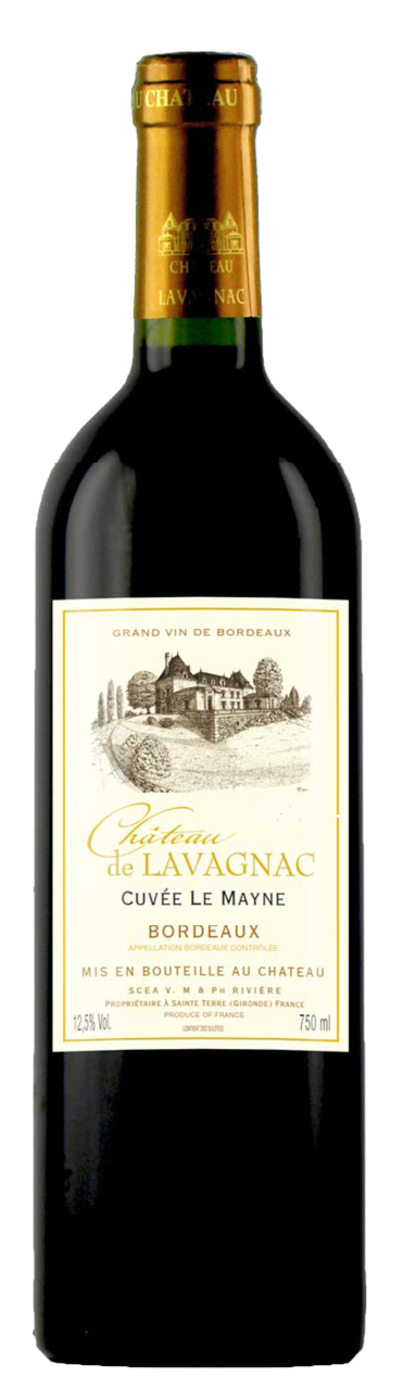 Вино Maison Riviere Chateau de Lavagnac Bordeaux красное сухое, 0.75л ...