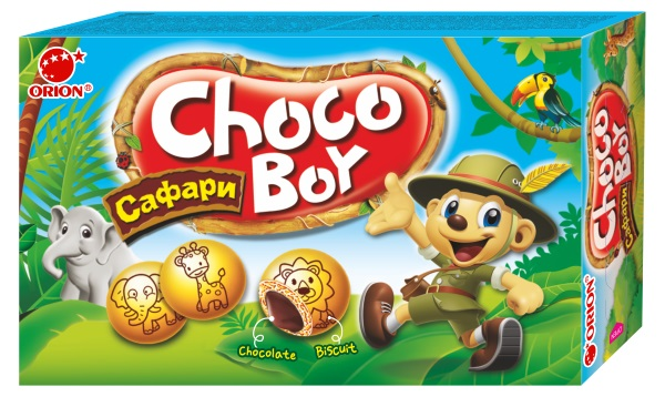 Печенье ORION Choco Boy Сафари, 42г купить с доставкой на дом, цены в ...
