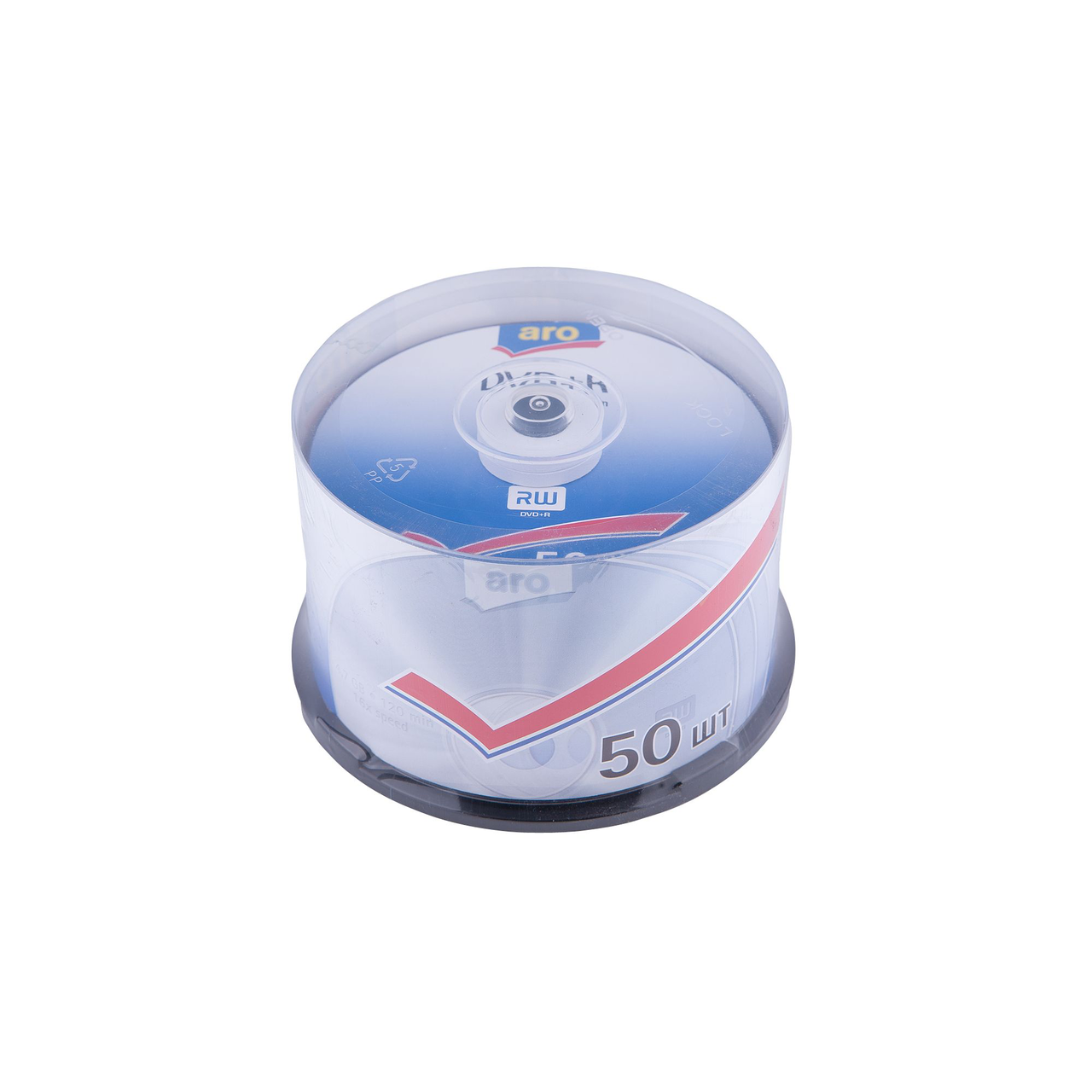 Aro Диск DVD-R 4.7Гб Cake 50шт купить с доставкой на дом, цены в ...