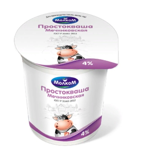 Простокваша МОЛКОМ Мечниковская, 350г купить с доставкой на дом, цены в ...