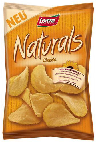 Чипсы NATURALS классические с солью, 110 г купить с доставкой на дом ...