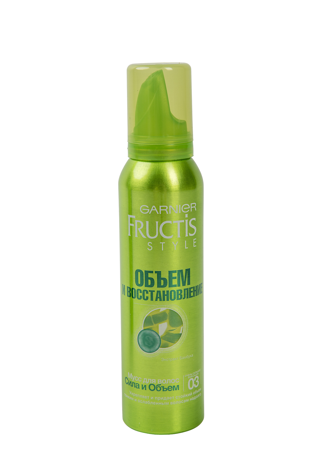 Мусс для волос GARNIER FRUCTIS Style Объем и восстановление, 150мл ...