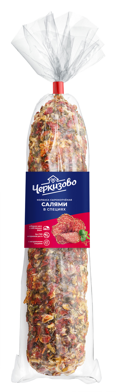 Колбаса Черкизово салями сырокопченая в специях, ~640г купить с ...