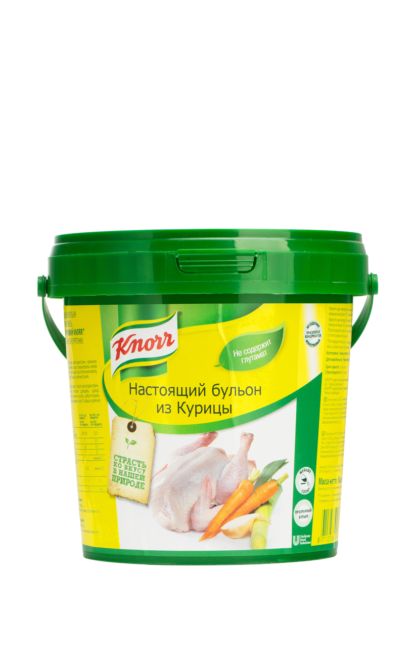 Бульон KNORR из курицы Сухая смесь, 750г купить с доставкой на дом ...