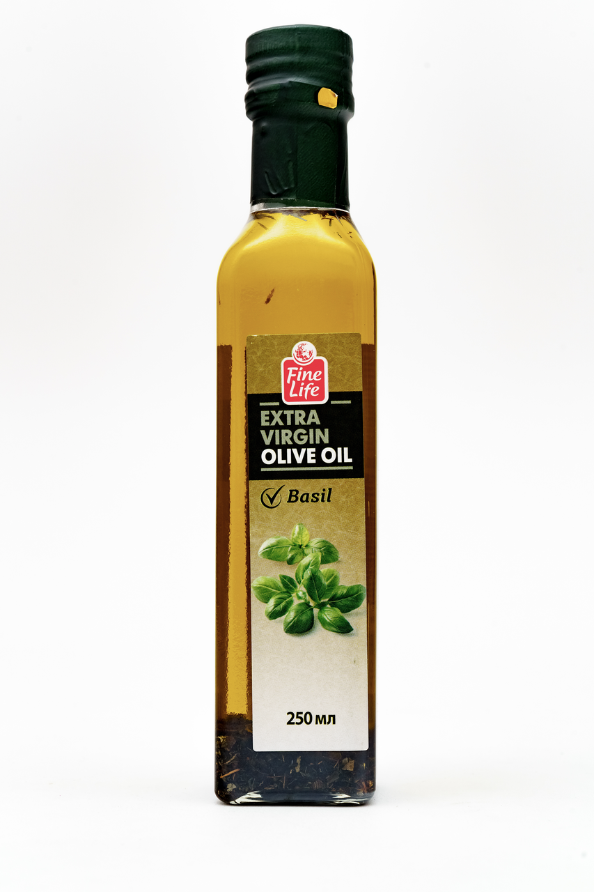 Оливковое масло FINE LIFE Extra Virgin Garlic, 250 мл купить с ...
