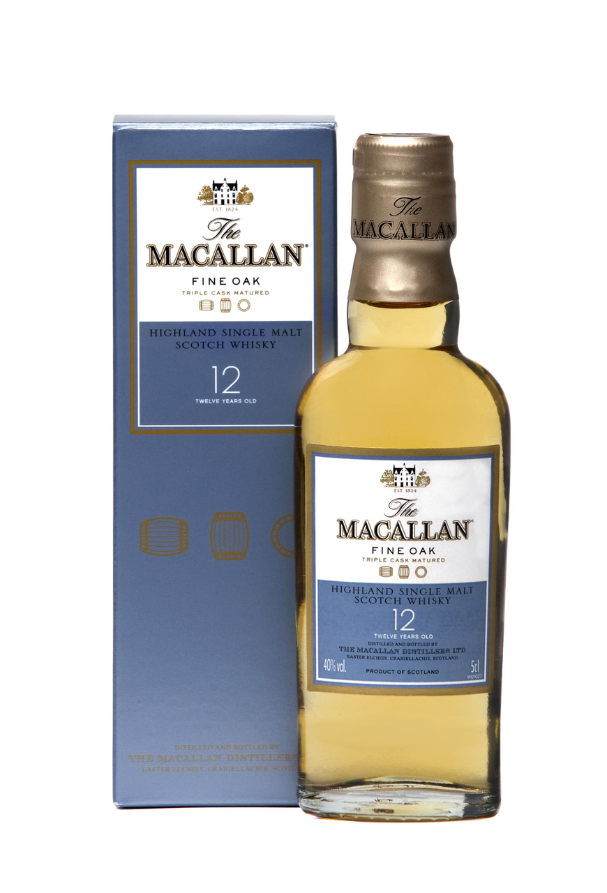 Виски Macallan Triple Cask 12 лет, 0.05л купить по выгодной цене ...
