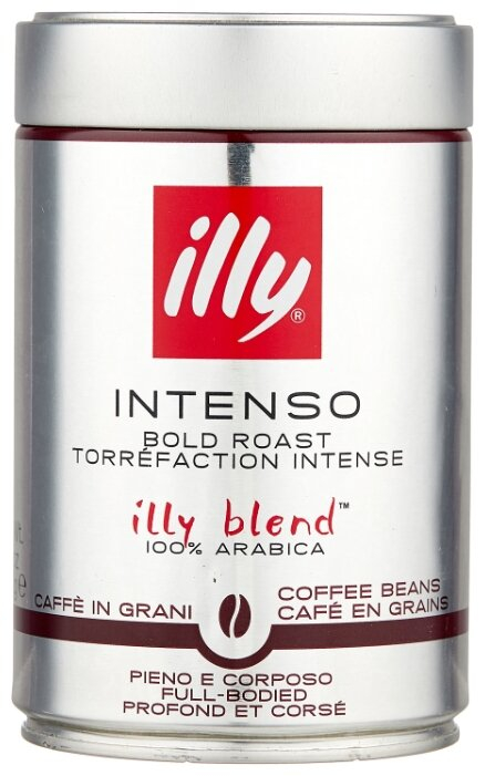 Кофе Illy темная обжарка в зернах, 250г купить с доставкой на дом, цены ...