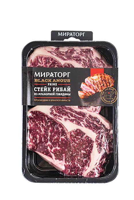 Стейк рибай МИРАТОРГ PRIME SKIN, 640г купить с доставкой на дом, цены в ...