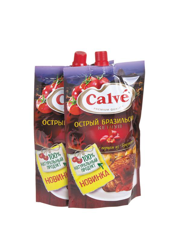 Кетчуп CALVE Острый Бразильский, 350г купить с доставкой на дом, цены в ...