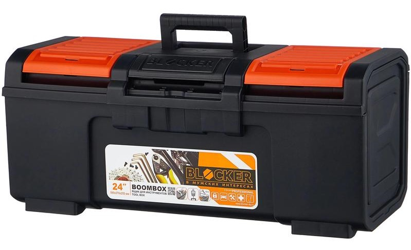 Ящик для инструментов Blocker Boombox 24, 590 x 270 x 255мм купить с ...