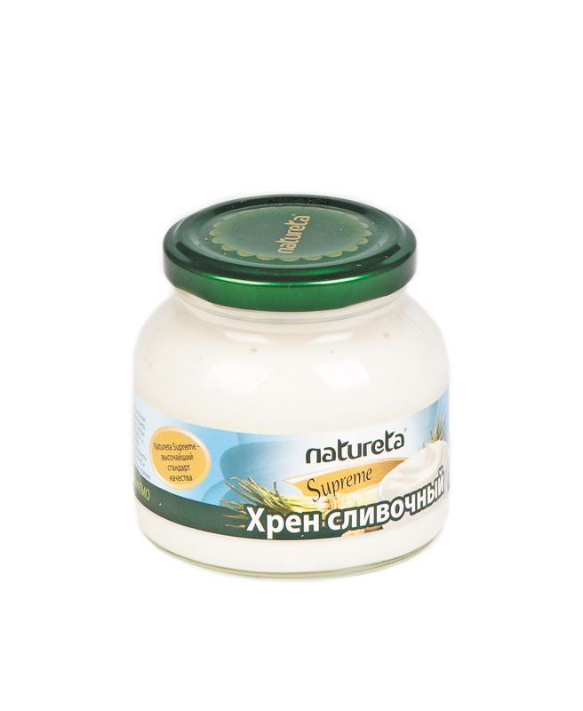 Хрен NATURETA сливочный , 180г купить с доставкой на дом, цены в ...