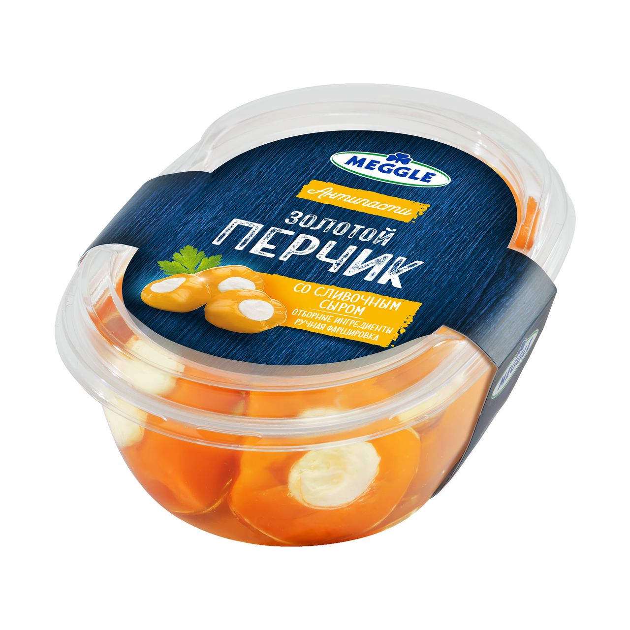 Перчик Meggle золотой со сливочным сыром, 210г купить с доставкой на ...