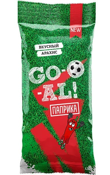 Арахис Go-o-al с паприкой, 70г купить с доставкой на дом, цены в ...