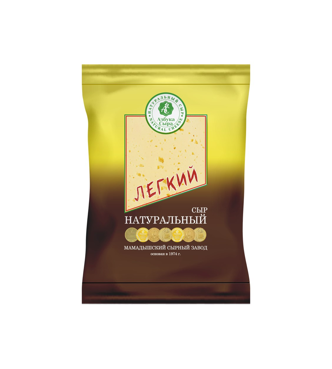 Сыр полутвердый АЗБУКА СЫРА Легкий 30%, 200 г купить с доставкой на дом ...