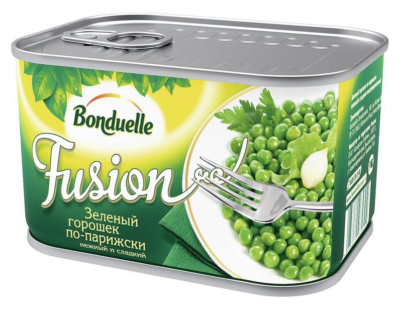 Зеленый горошек Бондюэль Fusion По-парижски, 400г купить с доставкой на ...