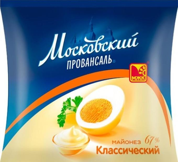 Майонез Московский Провансаль 67%, 1кг купить с доставкой на дом, цены ...