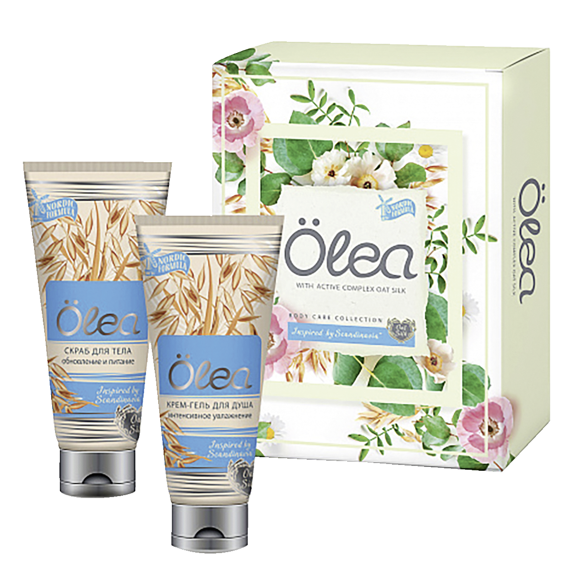 Набор подарочный Olea гель для душа + скраб, 200мл х 2шт купить с ...