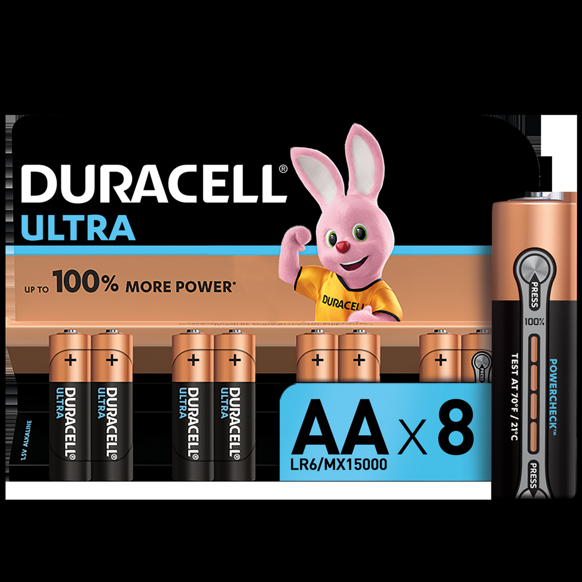 Батарейки Duracell Ultra LR6 AA, 8шт купить с доставкой на дом, цены в ...