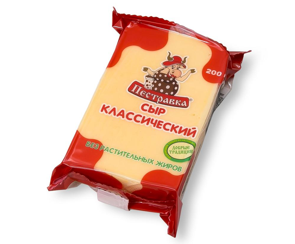 Сыр Пестравка Классический полутвердый 45%, 200г купить с доставкой на ...
