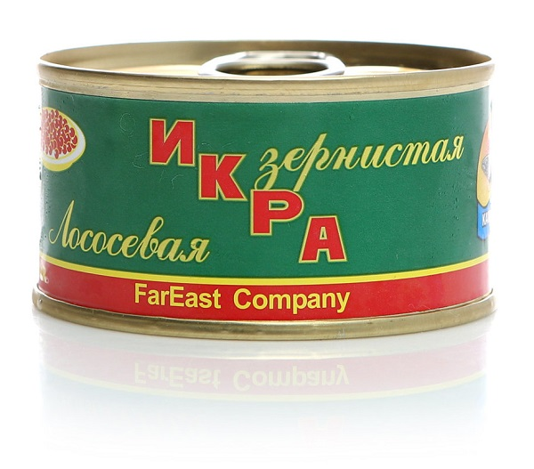 Икра лососевая Камчатское море зернистая, 140г купить с доставкой на ...