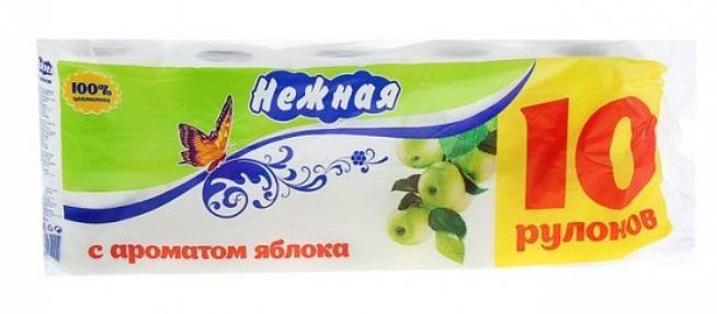 Туалетная бумага Viva Нежная 2-слойная, 10 рулонов купить с доставкой ...
