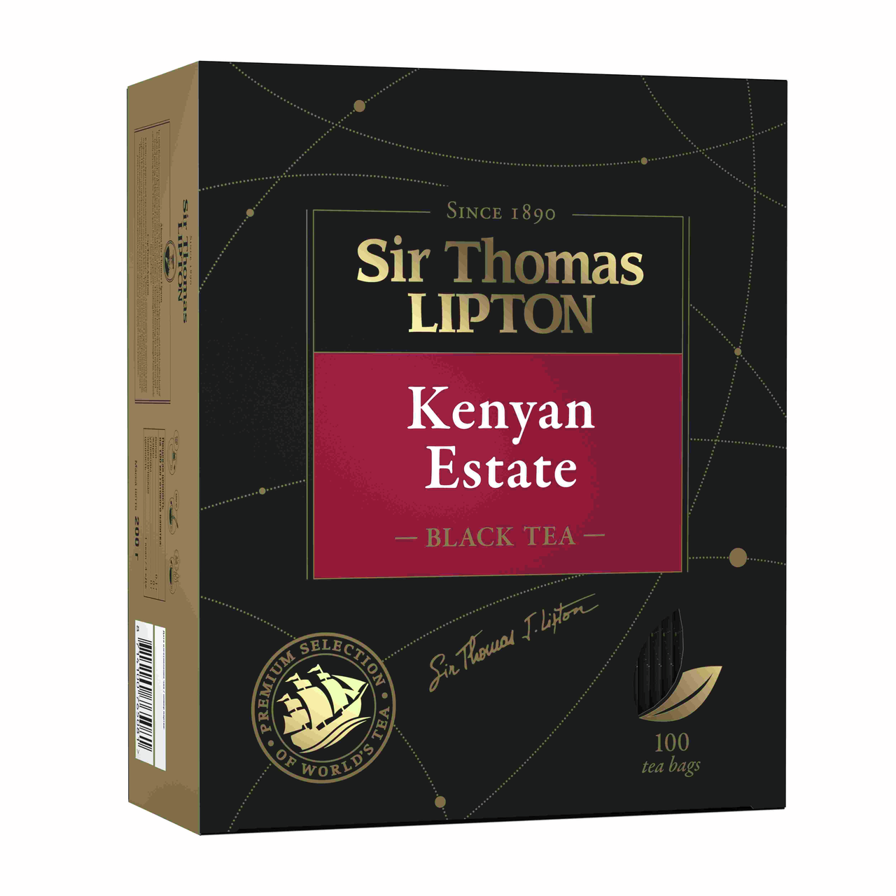 Чай Sir Thomas Lipton Kenyan Estate черный, 100x2г купить с доставкой ...