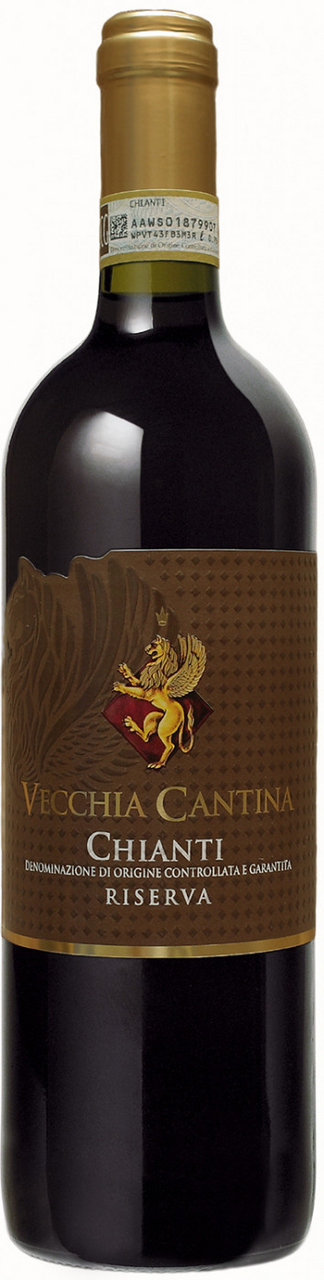 Вино Vecchia Cantina Riserva красное сухое, 0.75л купить по выгодной ...