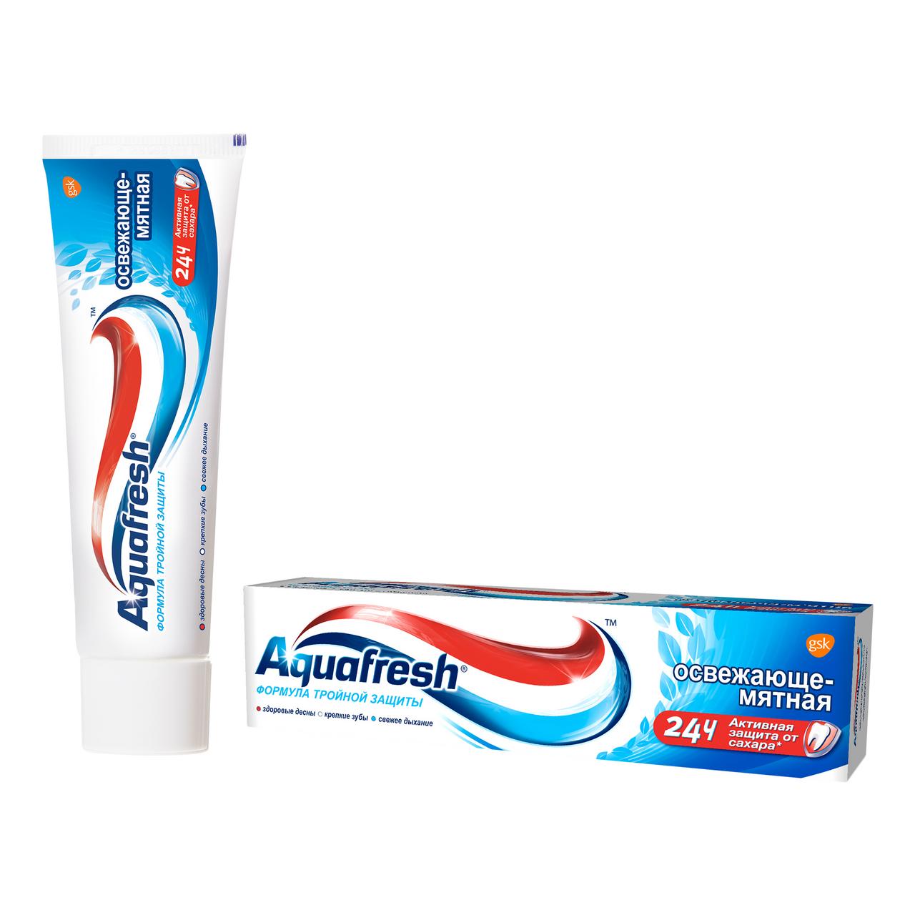 Зубная паста Aquafresh Освежающе-мятная, 50мл купить с доставкой на дом ...