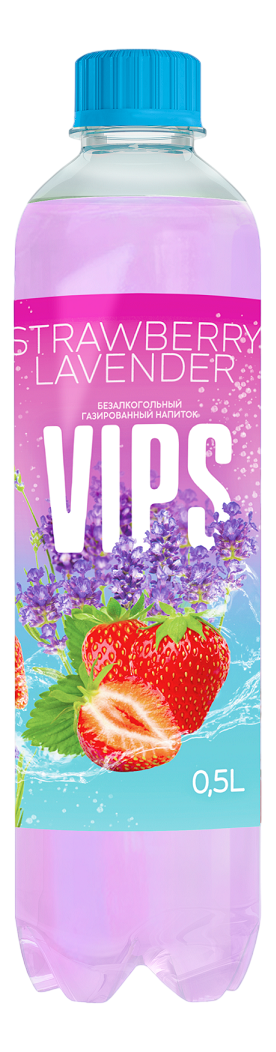 Напиток Vip's Ниагара клубника-лаванда газированный, 500мл купить с ...