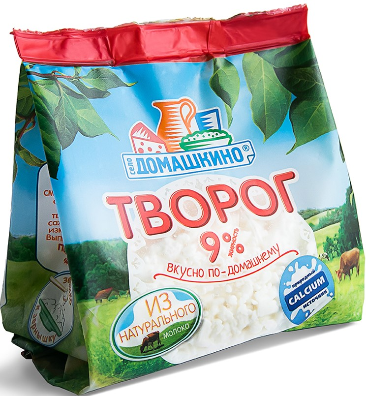 Творог Село Домашкино 9%, 180г купить с доставкой на дом, цены в ...